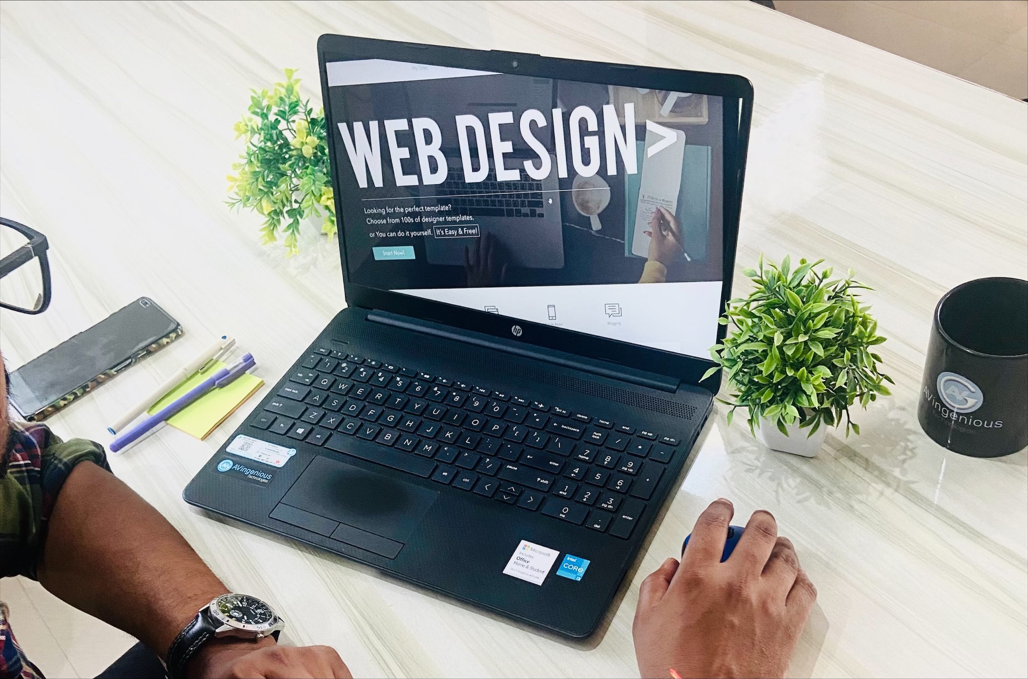 Website Design - AVingenious